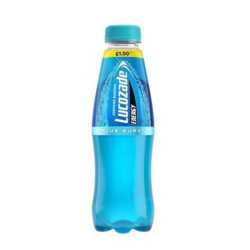 Lucozade Energy Blue Burst PMP £1.50 500ml – E-Natural Limited – Food ...