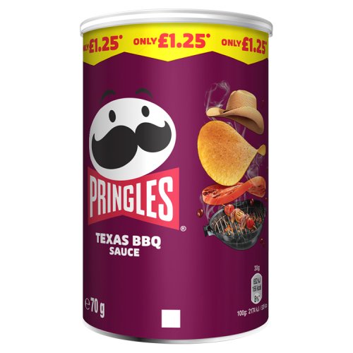 Pringles BBQ PMP £1.25 – E-Natural Limited – Food and Drink Wholesale ...