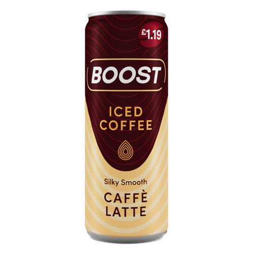 Boost Coffee Caffe Latte PMP £1.19 250ml – E-Natural Limited – Food and ...